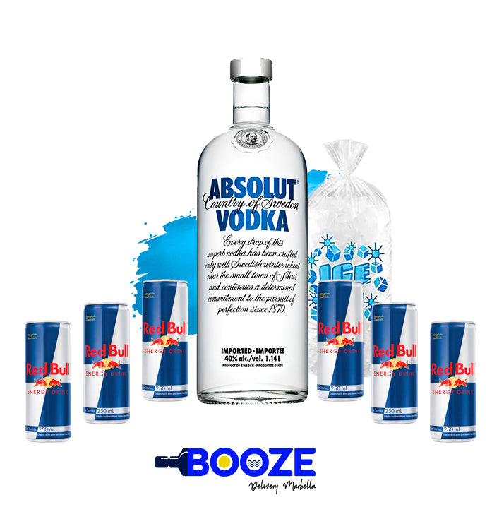 Pack Absolut – Drink delivery Alcohol Marbella